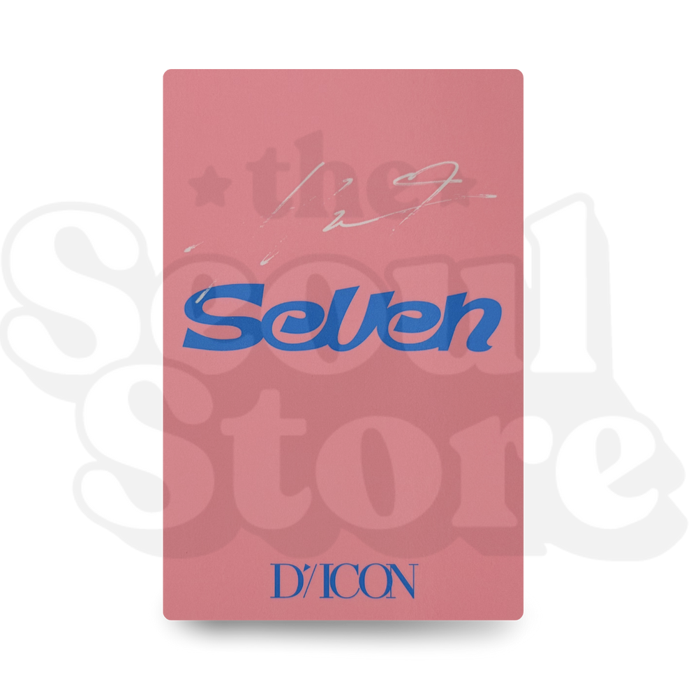 [PHOTOCARD] SEVENTEEN - DICON VER. JEONGHAN – The Seoul Store